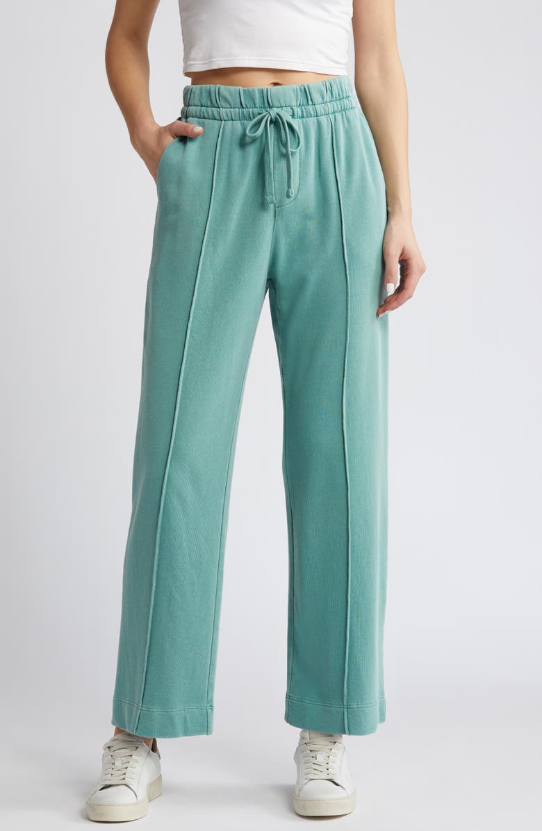 Treasure & Bond Sporty Drawstring Crop Pants | Nordstrom