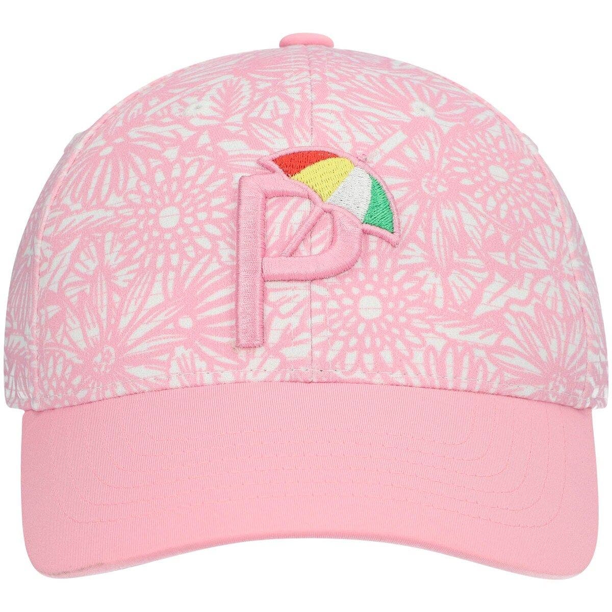 PUMA Women's Puma Pink Arnold Palmer Invitational Flowers Adjustable ...