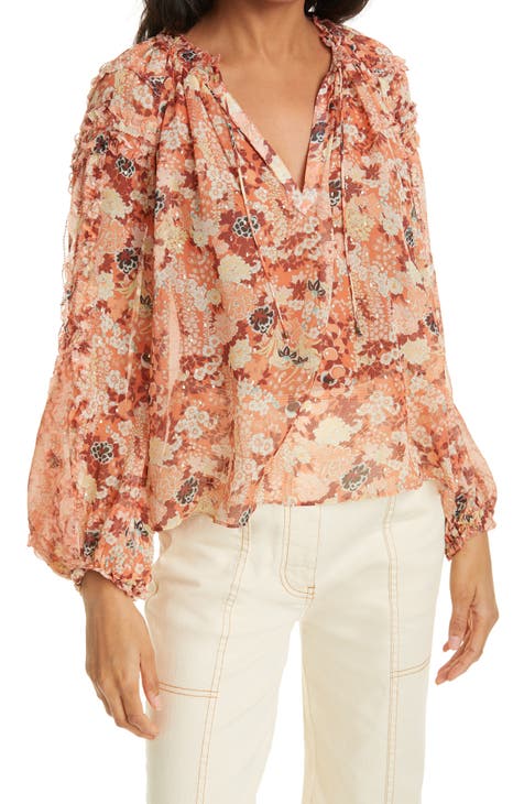 Women's Coral Tops | Nordstrom