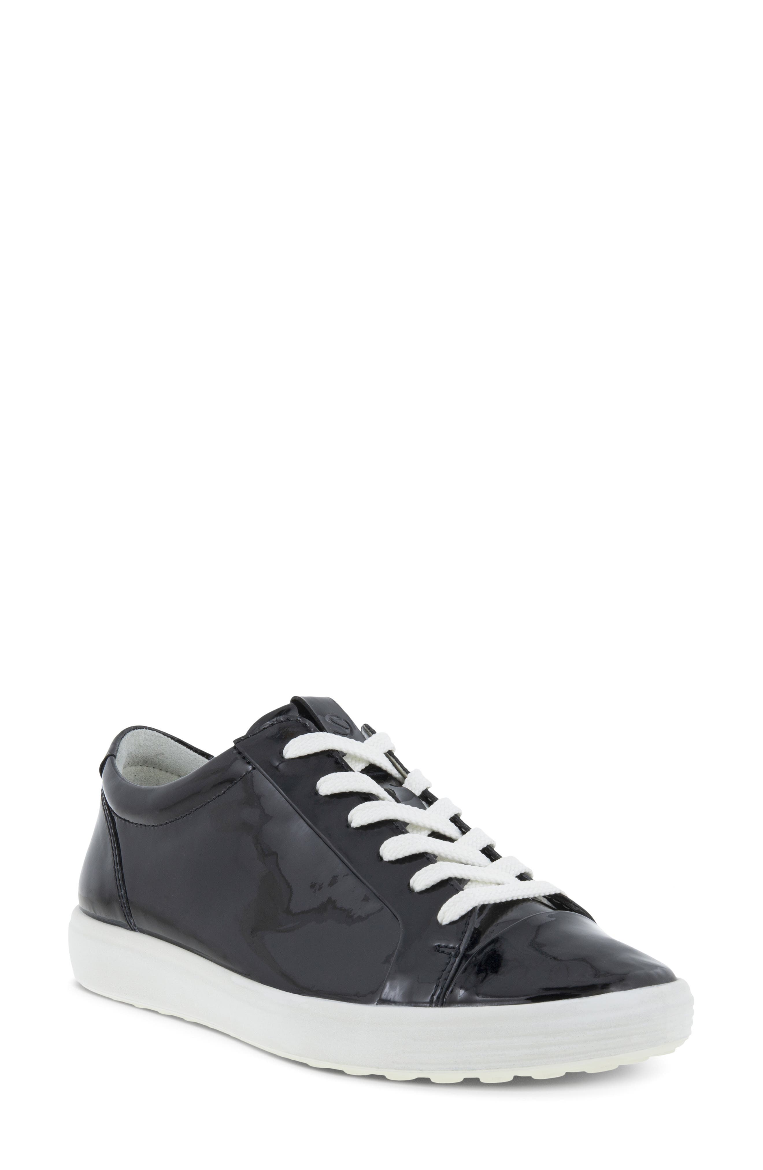 ECCO Soft 7 Mono 2.0 Sneaker in Black | Smart Closet