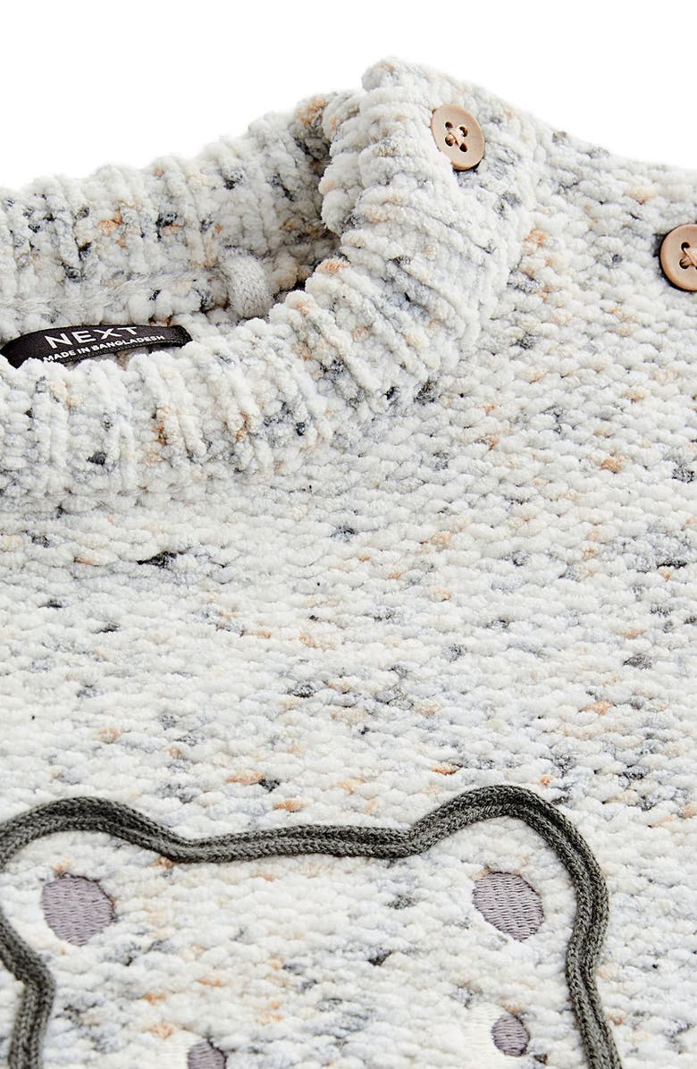 NEXT Kids' Bear Marled Graphic Sweater | Nordstrom