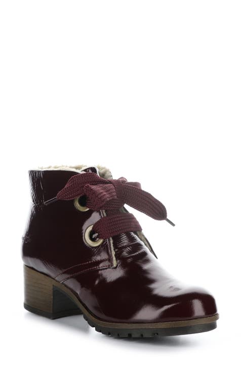 Women's Red Lace-Up Boots | Nordstrom