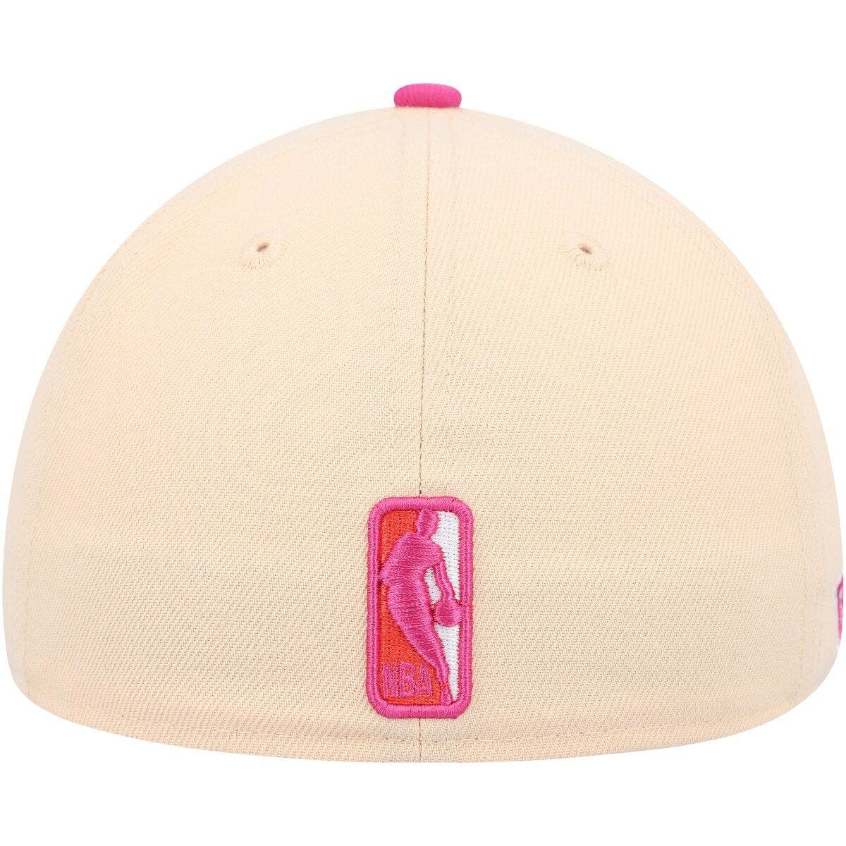 New Era Men's New Era Orange/Pink Milwaukee Bucks Passion Mango 59FIFTY ...