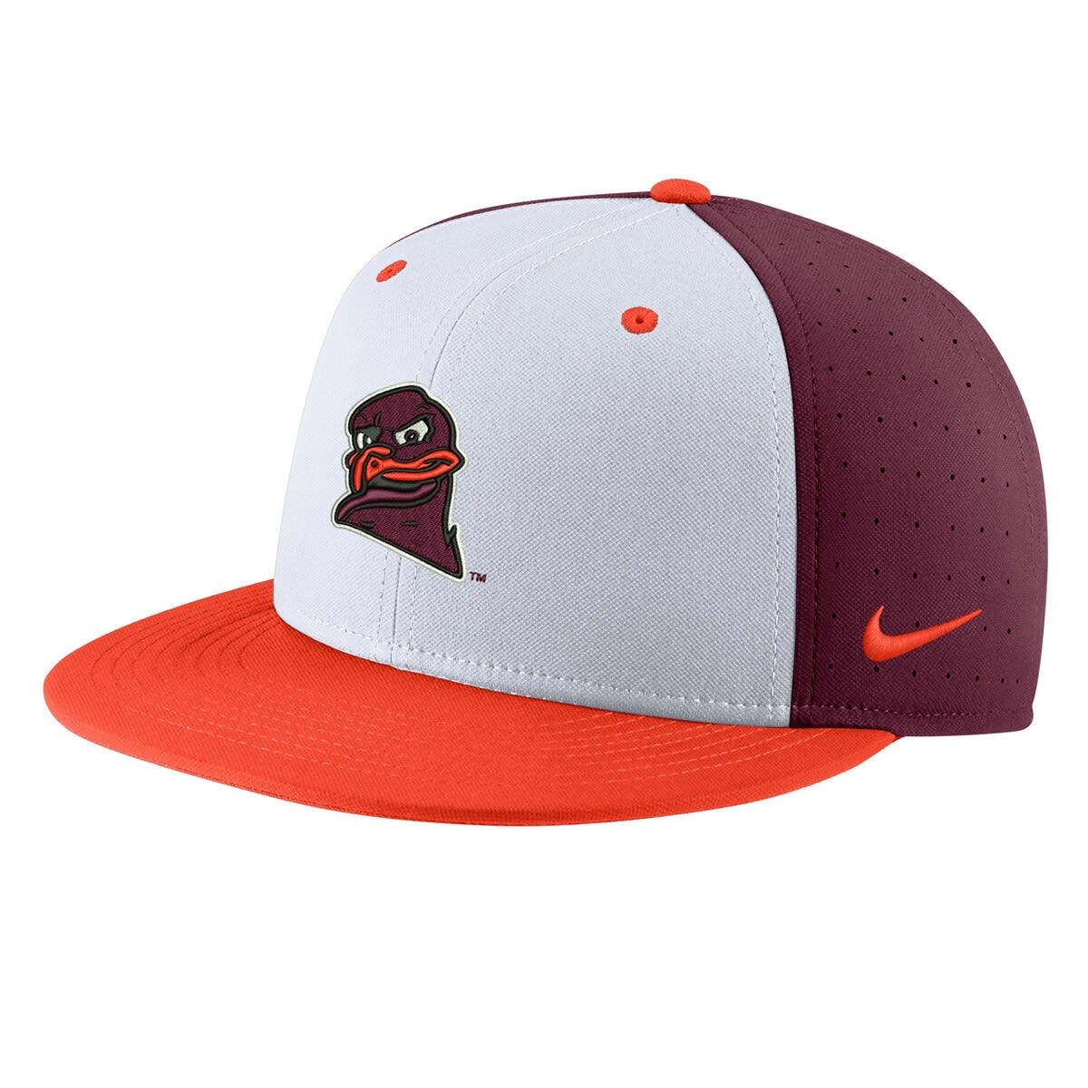 Nike Men's Nike White Virginia Tech Hokies Aero True Baseball ...