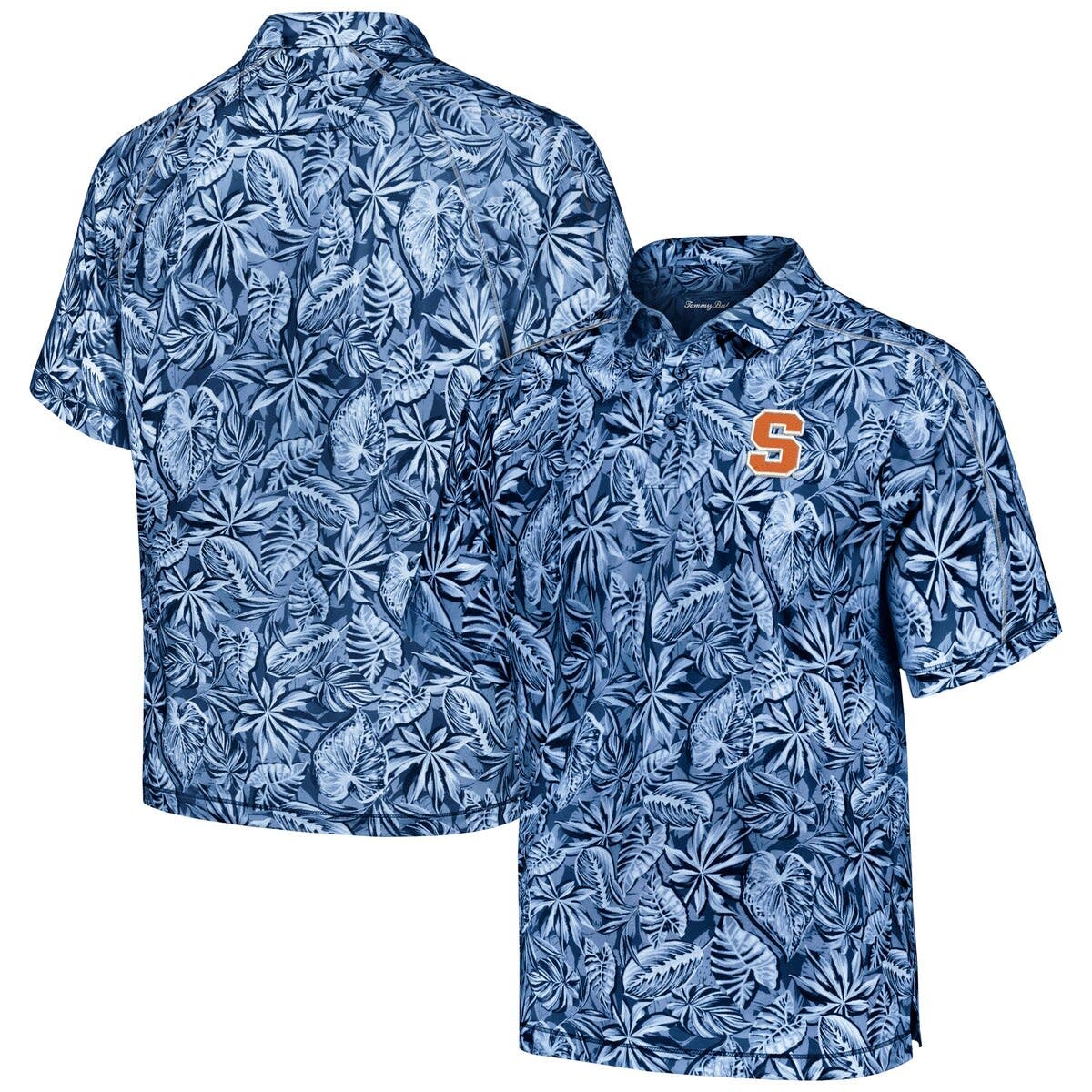 Tommy Bahama Men's Tommy Bahama Blue Syracuse Orange Tropical Score IslandZone Polo | Nordstrom