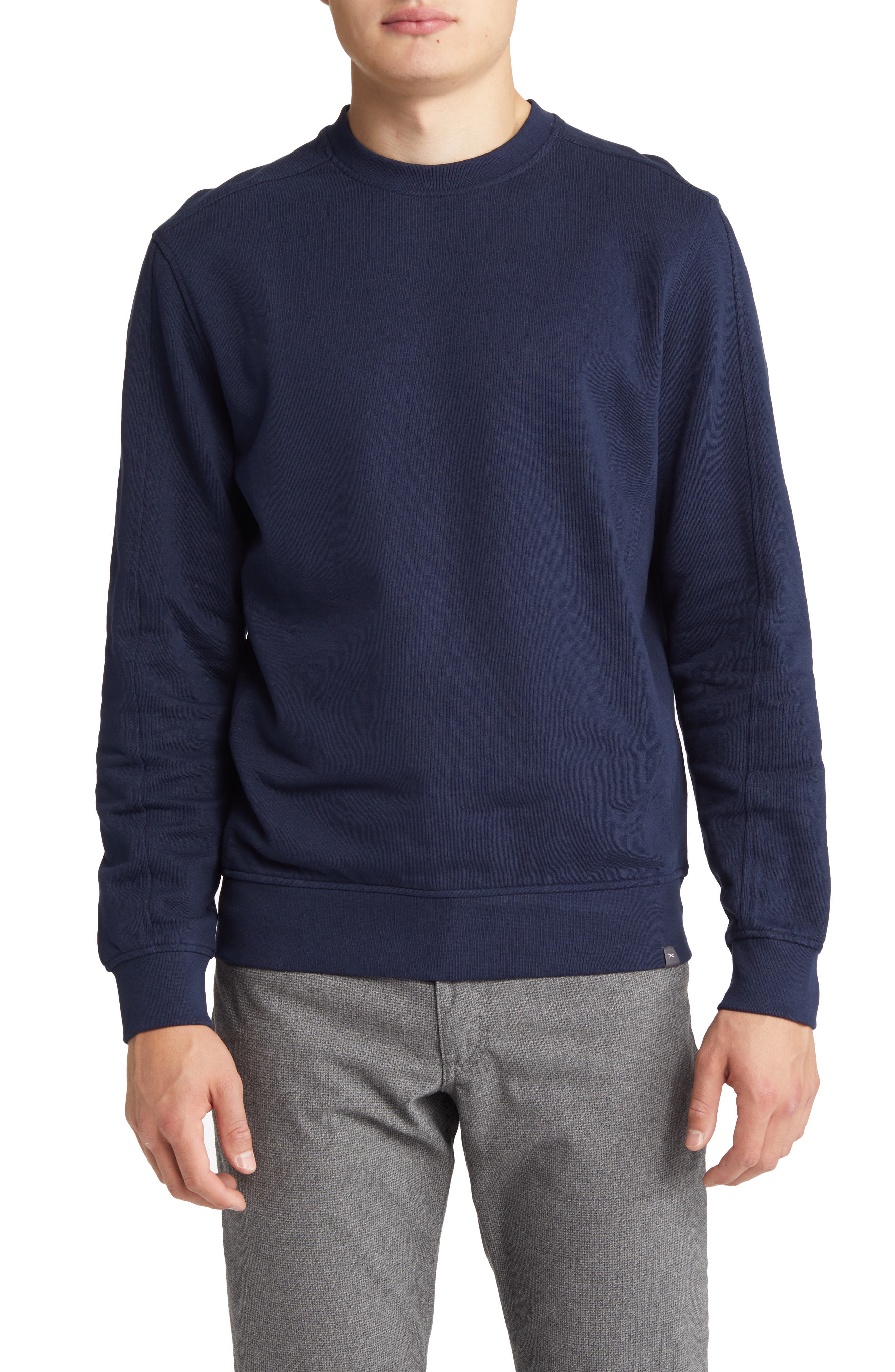 Brax Sawyer Crewneck Organic Cotton Sweatshirt | Nordstromrack