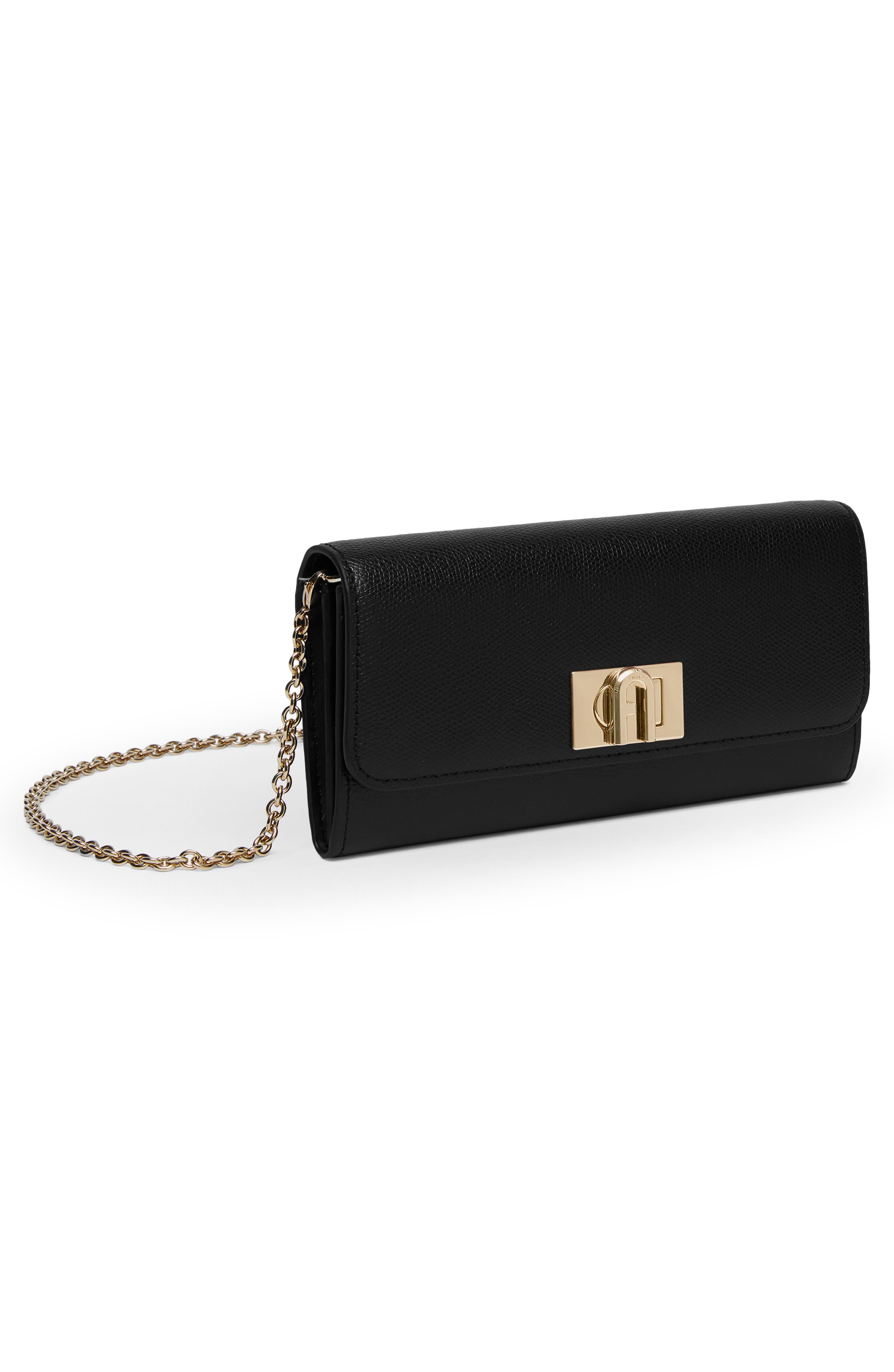 Furla 1927 Leather Wallet on a Chain | Nordstrom