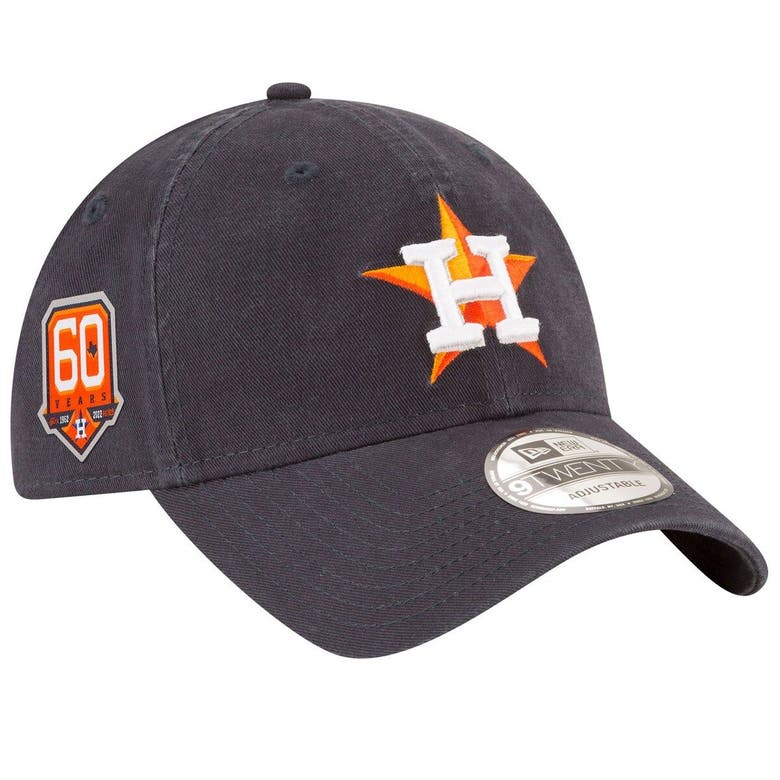 New Era Navy Houston Astros 60th Anniversary Core Classic 9twenty ...