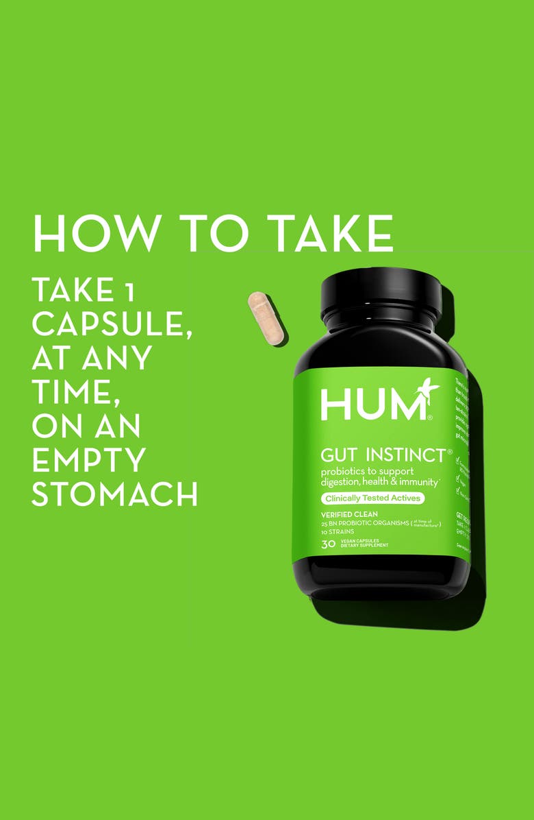 Hum Nutrition Gut Instinct™ Probiotic Dietary Supplement | Nordstrom