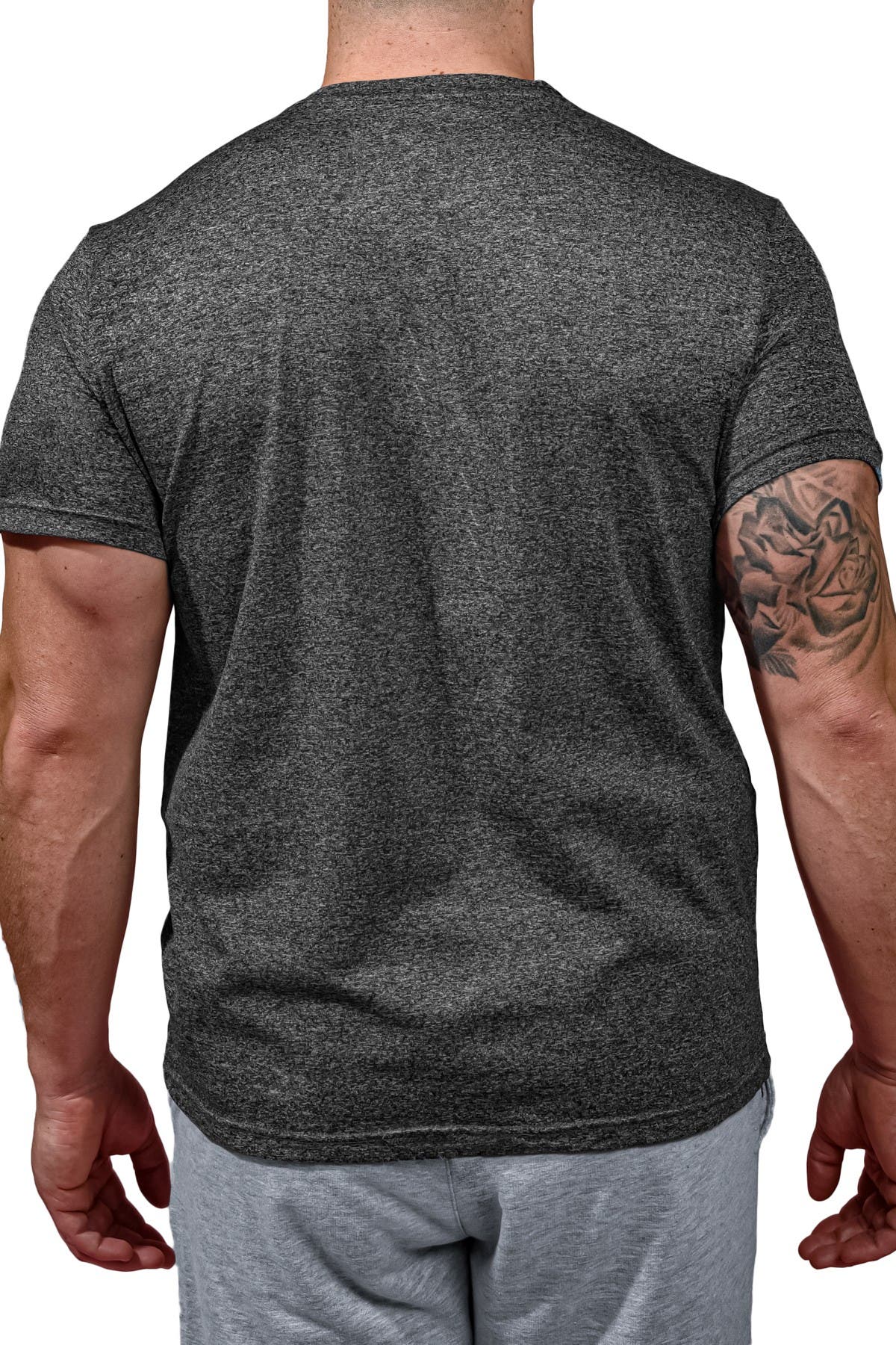 90 Degree By Reflex | Heathered V-Neck Short Sleeve T-Shirt | HauteLook