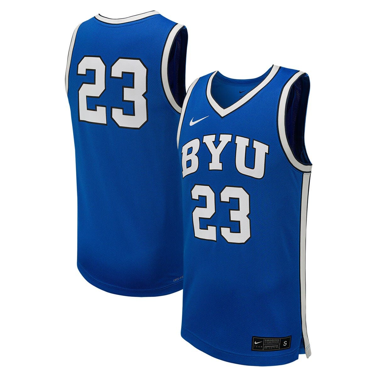 Nike Men's Nike #23 Royal BYU Cougars Replica Basketball Jersey | Nordstrom