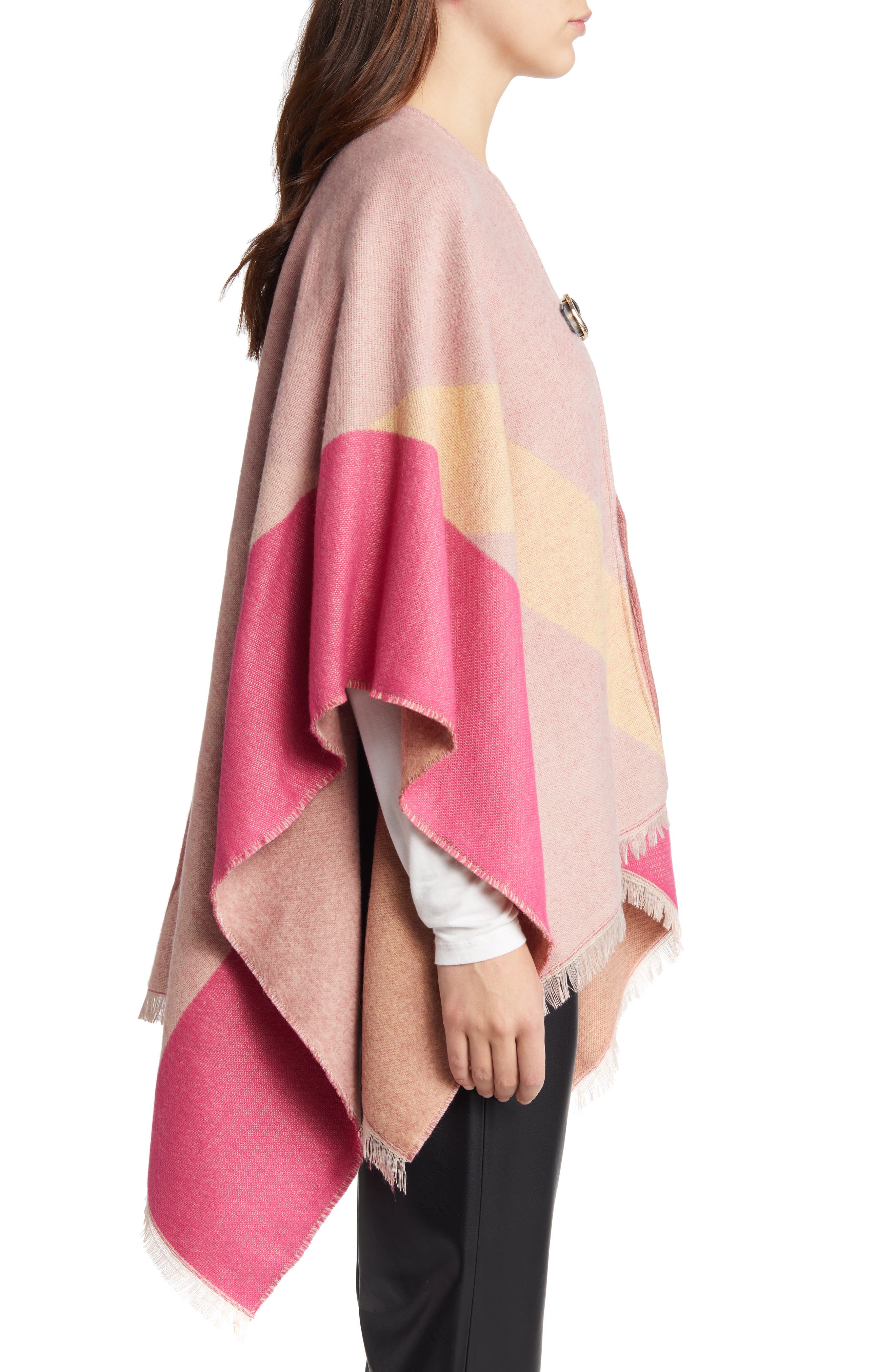 Ted Baker London Suffia Colorblock Poncho | Nordstrom