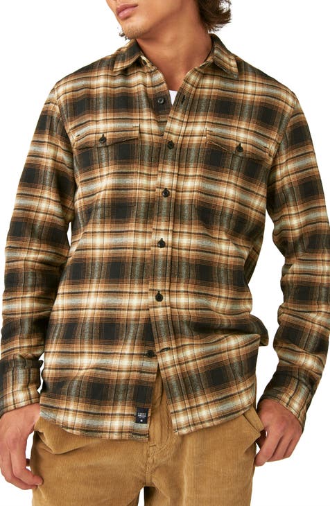 Men's Brown Flannel Shirts | Nordstrom