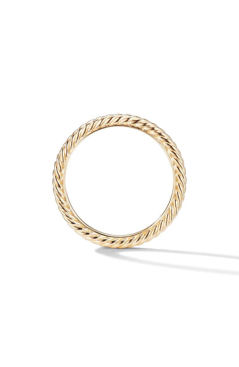 David Yurman Cable Band Ring in Gold | Nordstrom