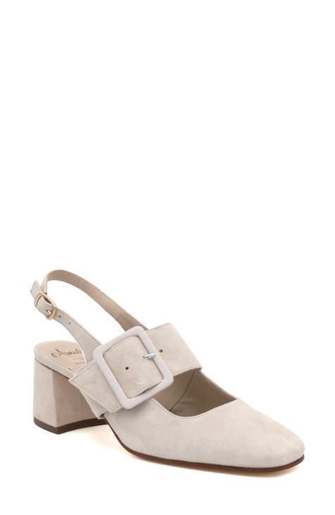Women's White Slingback Heels | Nordstrom