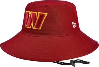 New Era Men's New Era Burgundy Washington Commanders Main Bucket Hat ...