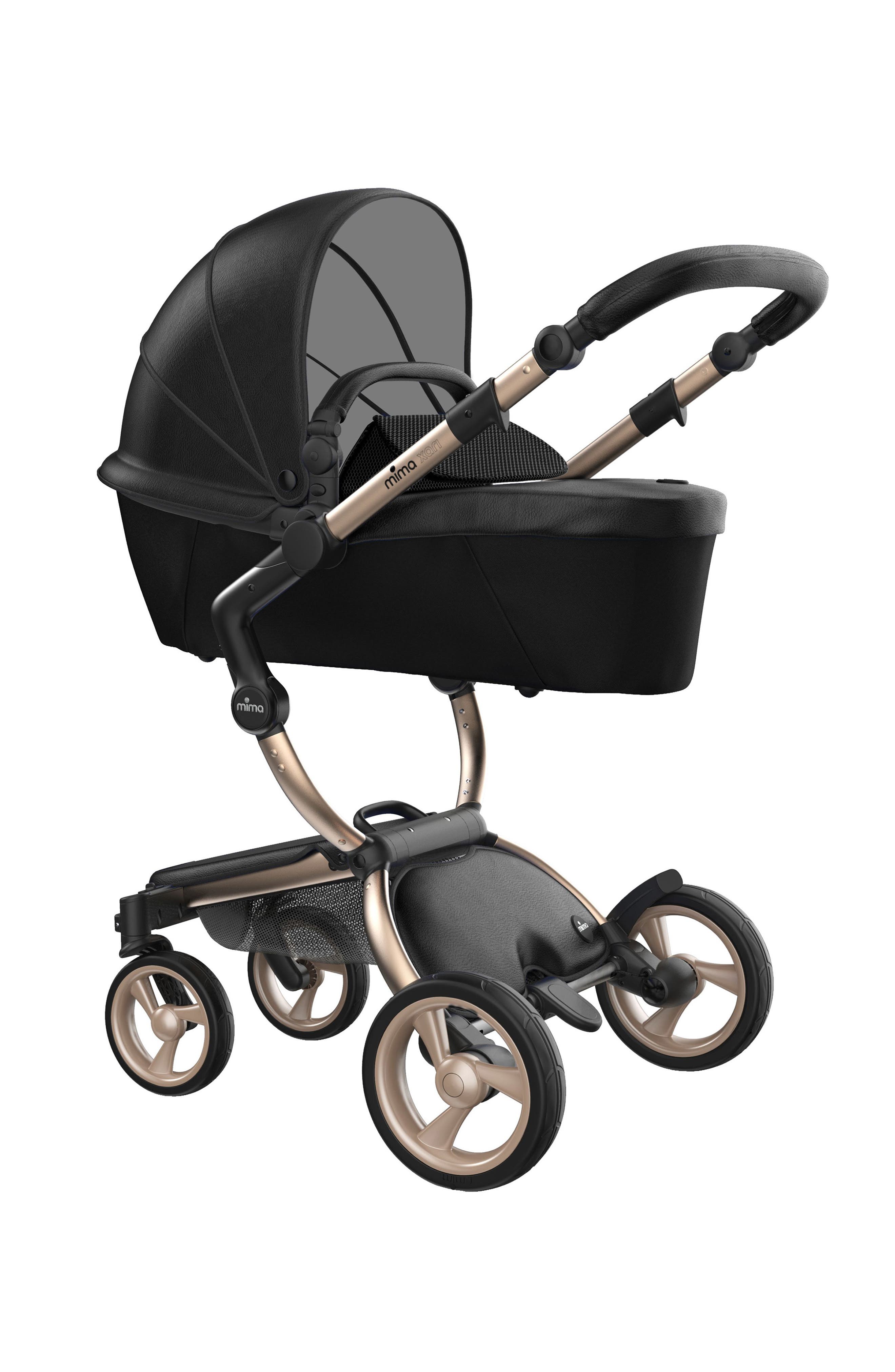 mima Xari 2020 Champagne Chassis Stroller with Reversible Reclining ...