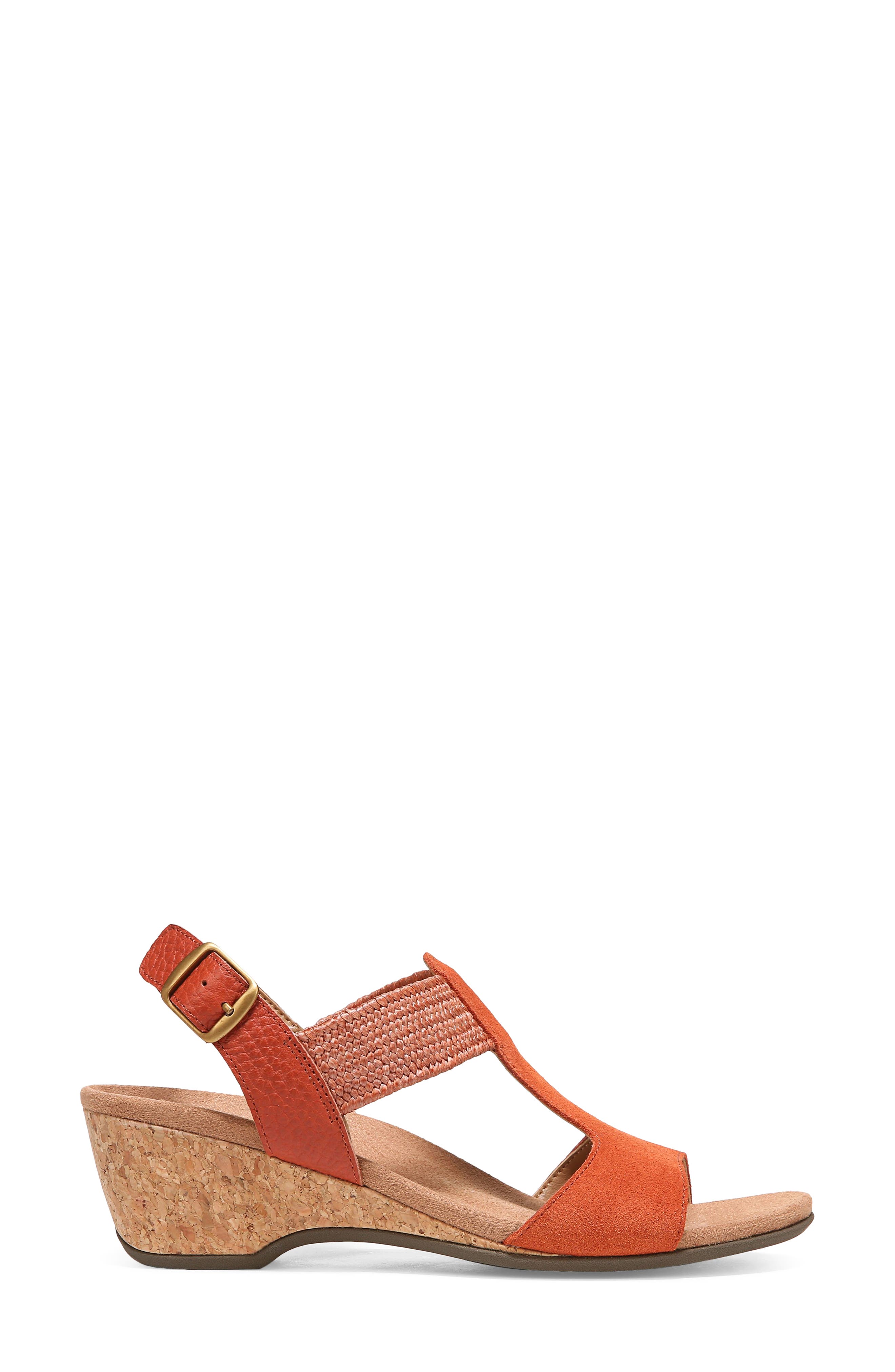 Vionic Kaytie T-Strap Wedge Sandal (Women) | Nordstrom
