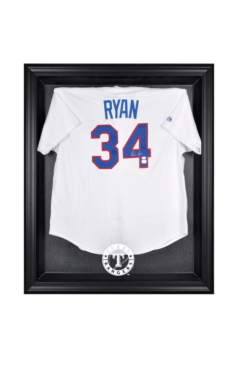 FANATICS AUTHENTIC Texas Rangers Black Framed Logo Jersey Display Case ...
