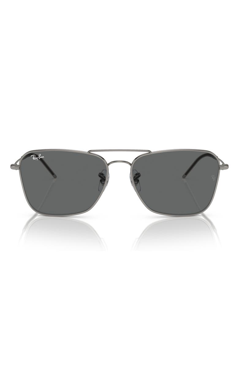 Ray-Ban Caravan Reverse 58mm Square Sunglasses | Nordstrom