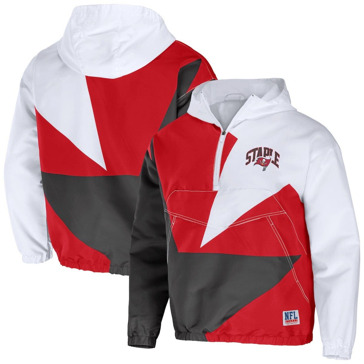 STAPLE Men's NFL x Staple Red Tampa Bay Buccaneers All Over Print ...