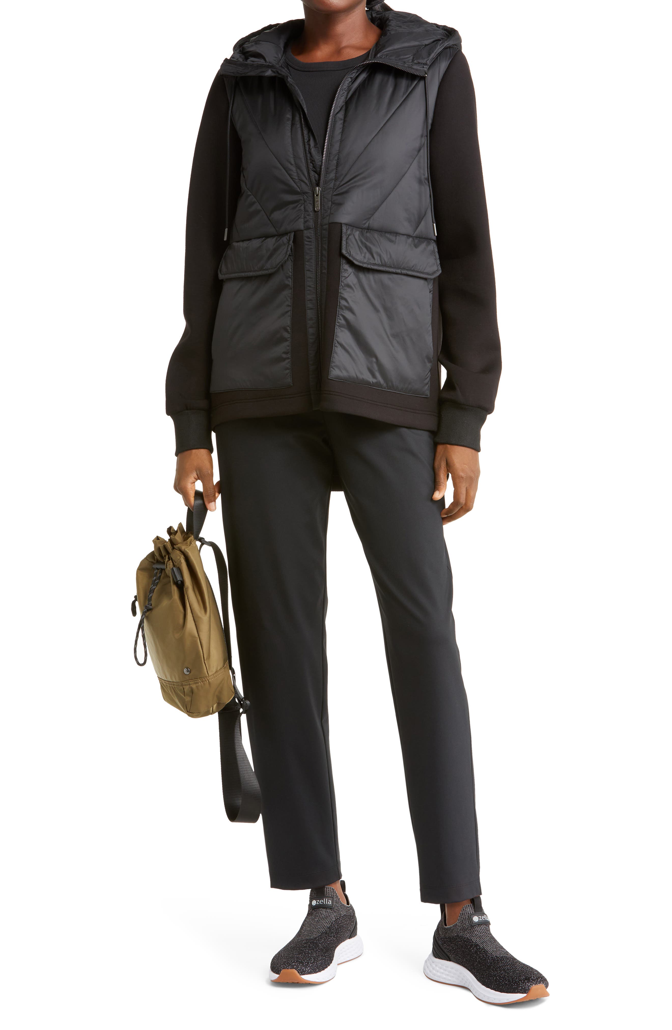 Zella Hybrid Puffer Jacket | Nordstrom
