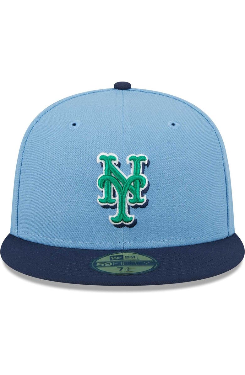 New Era Men's New Era Light Blue/Navy New York Mets Green Undervisor ...