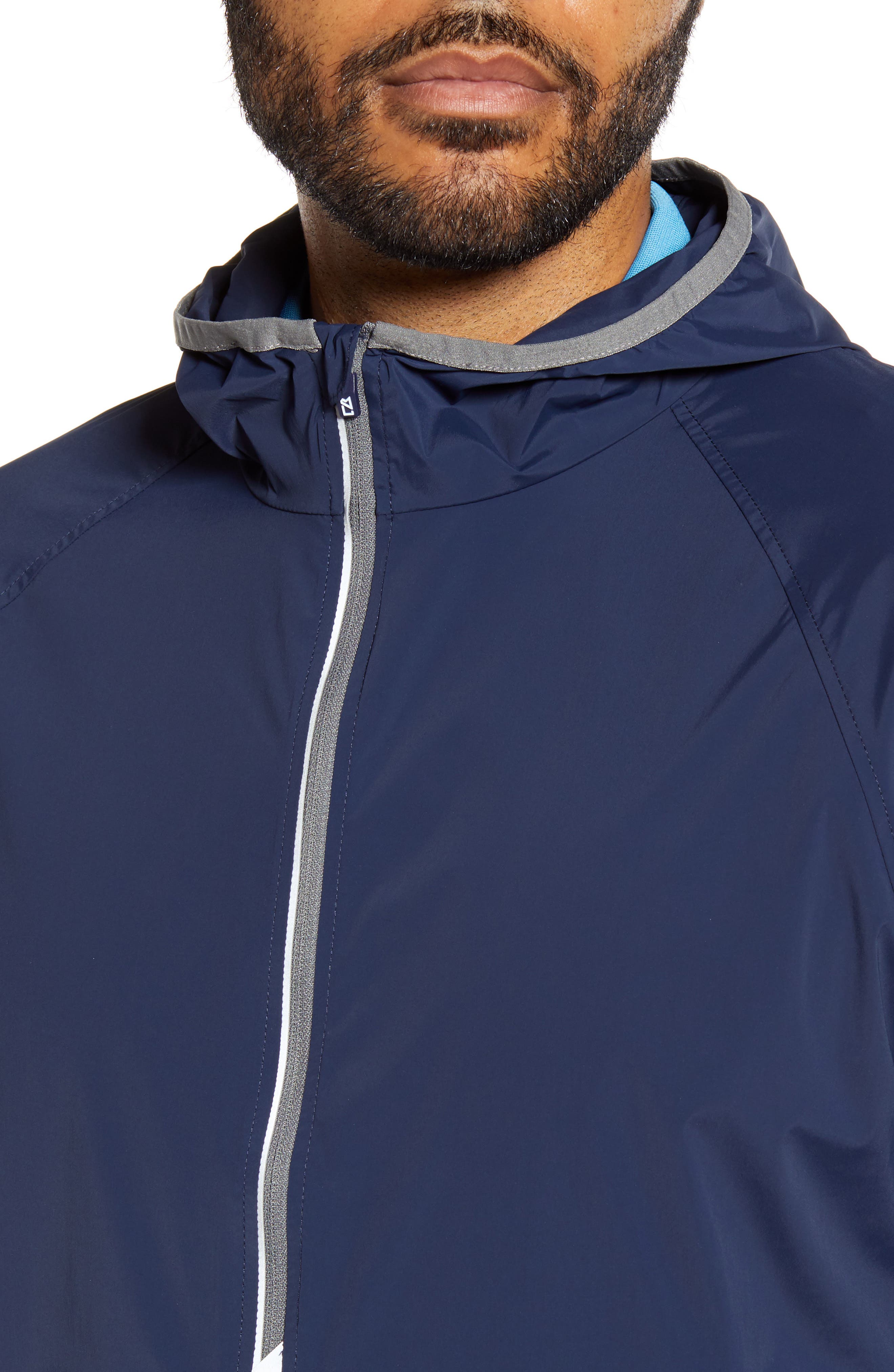 Cutter & Buck Breaker WeatherTec Half Zip Hooded Pullover | Nordstrom
