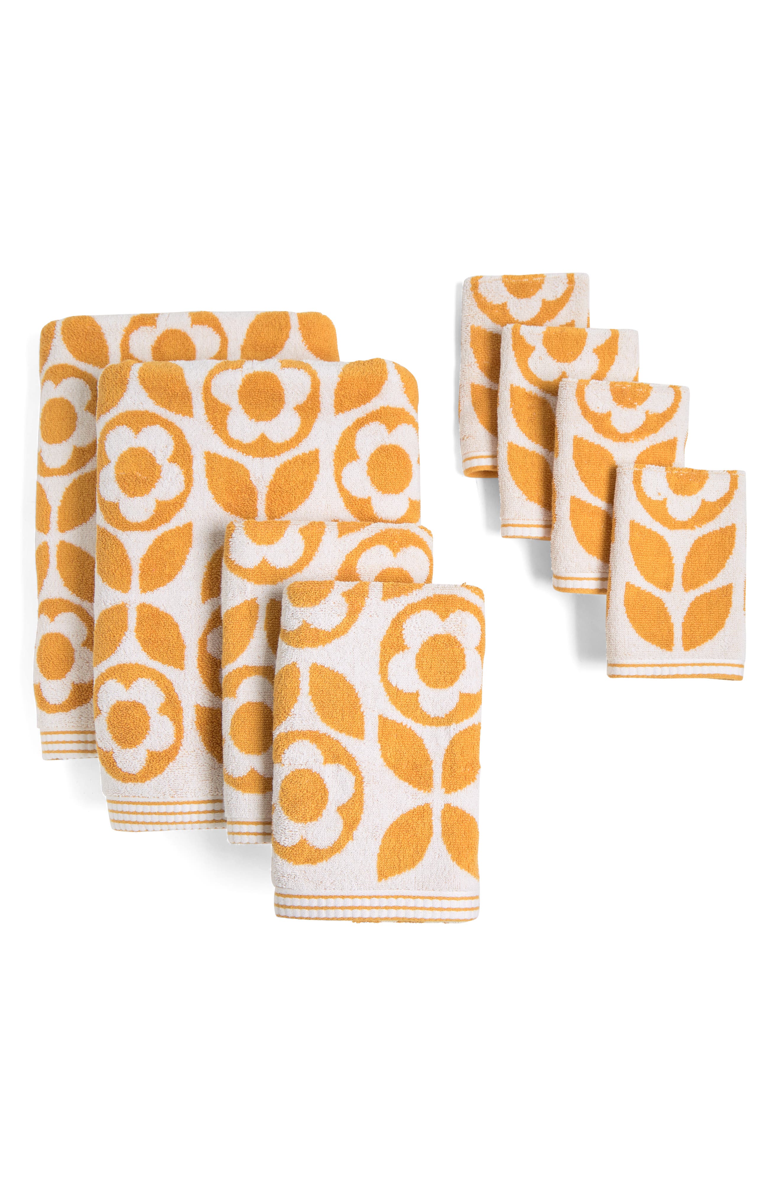 Caro Home Daisy 8-Piece Towel Set | Nordstromrack