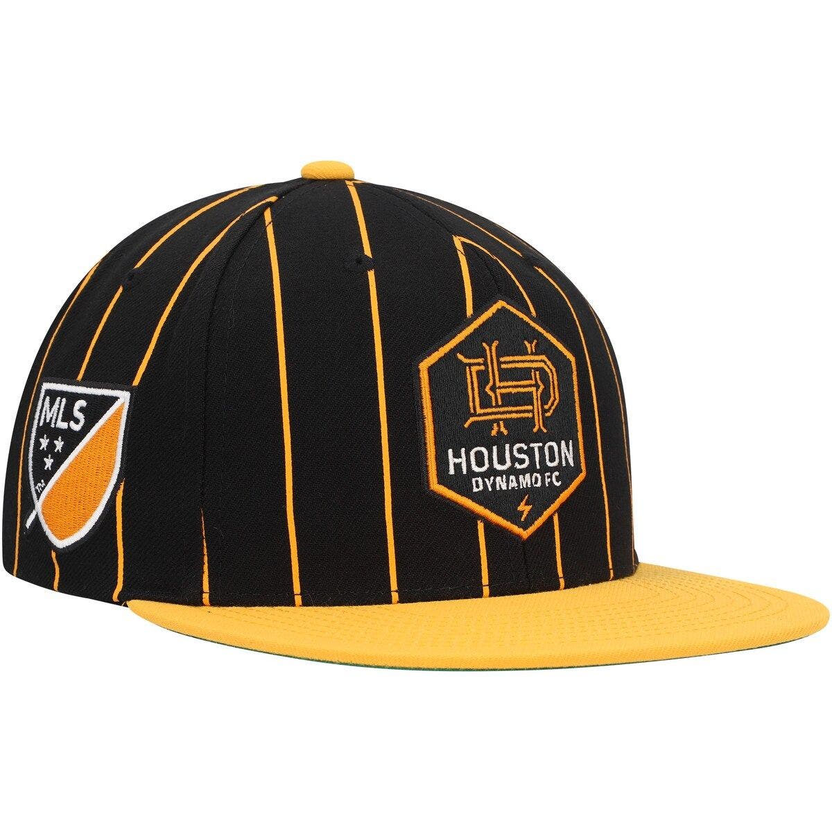 Mitchell & Ness Men's Mitchell & Ness Black Houston Dynamo FC Team Pin ...