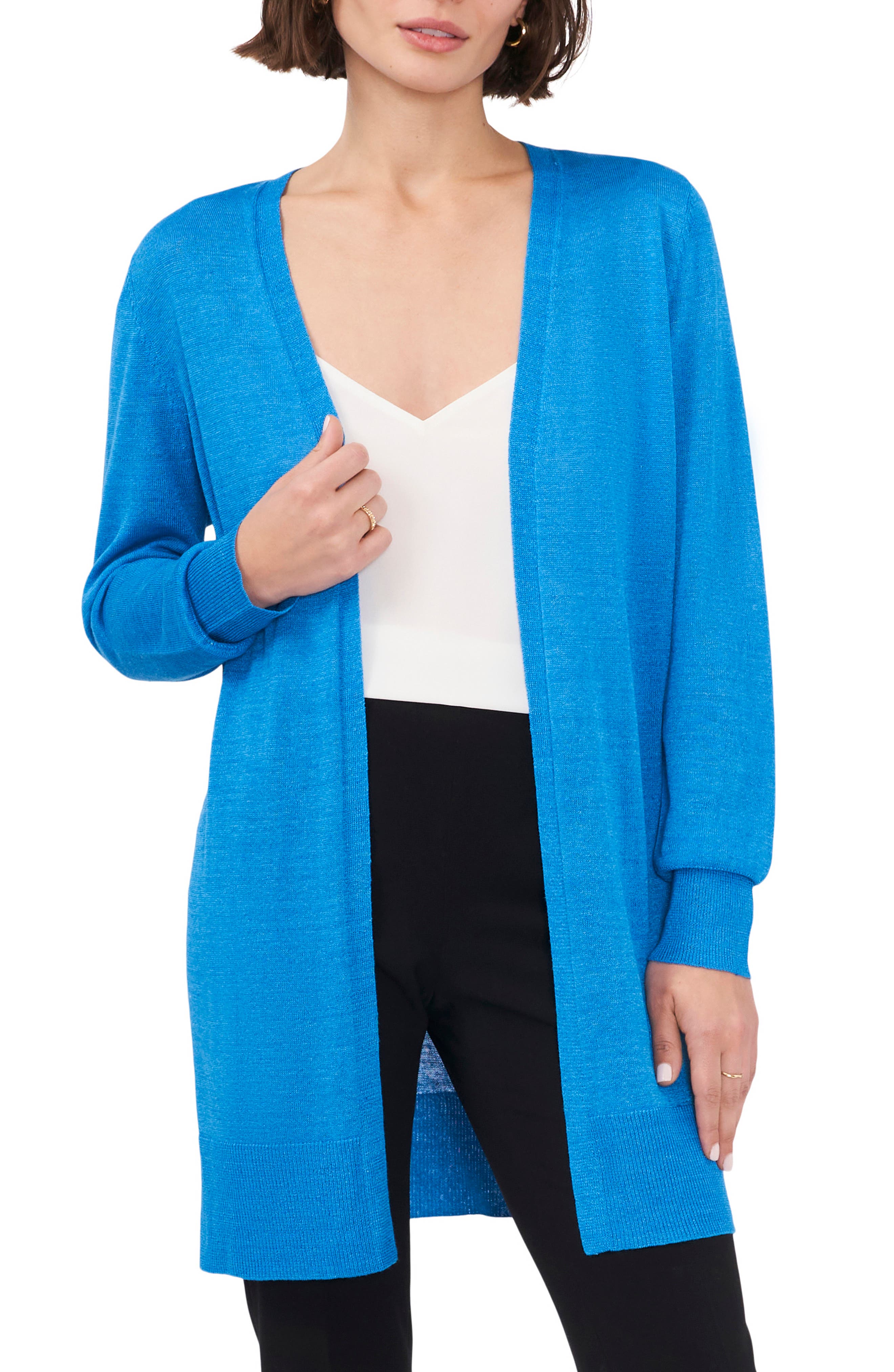 Halogen® Side Slit Cardigan | Nordstrom
