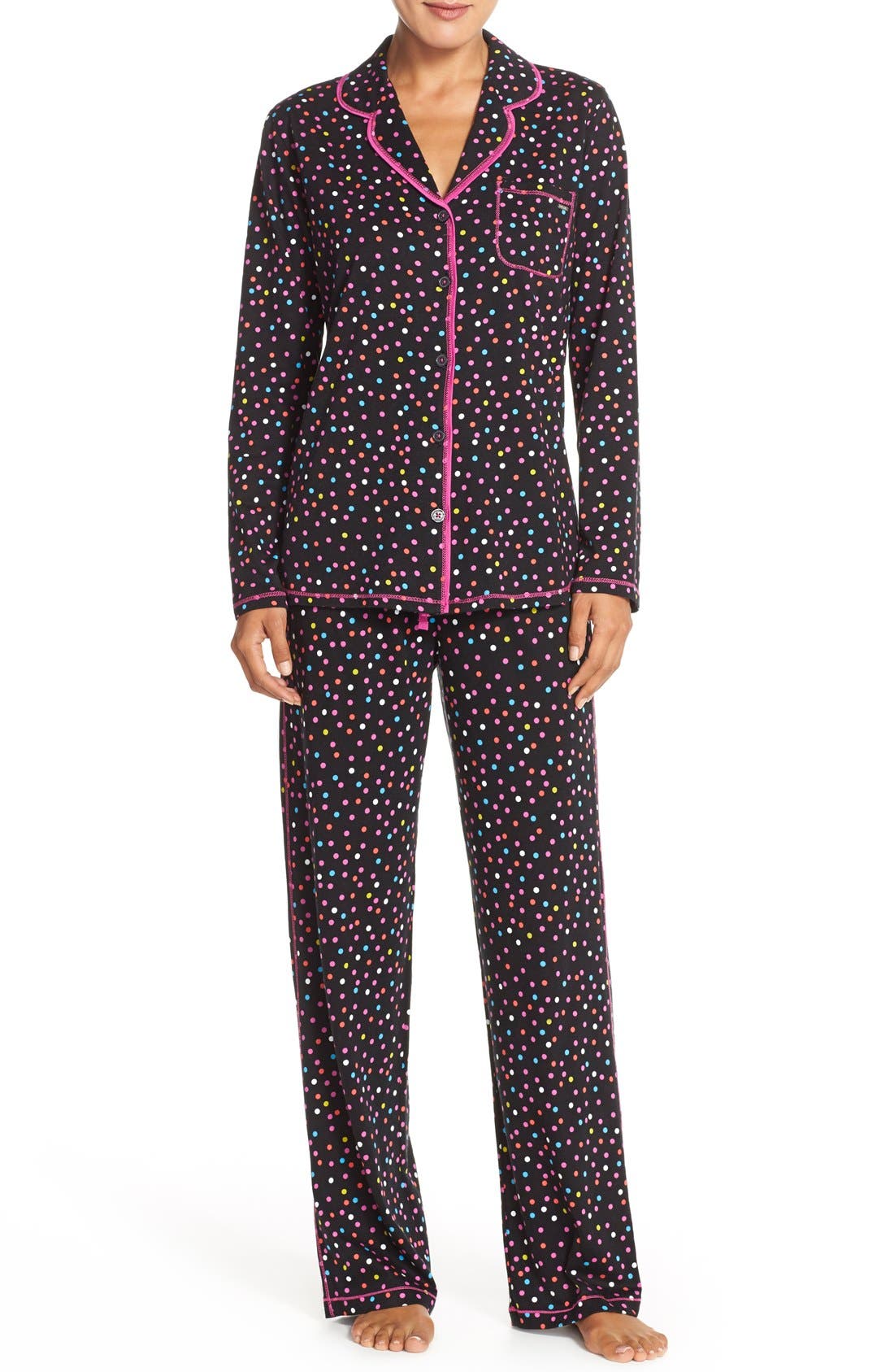 DKNY Print Jersey Pajamas | Nordstrom