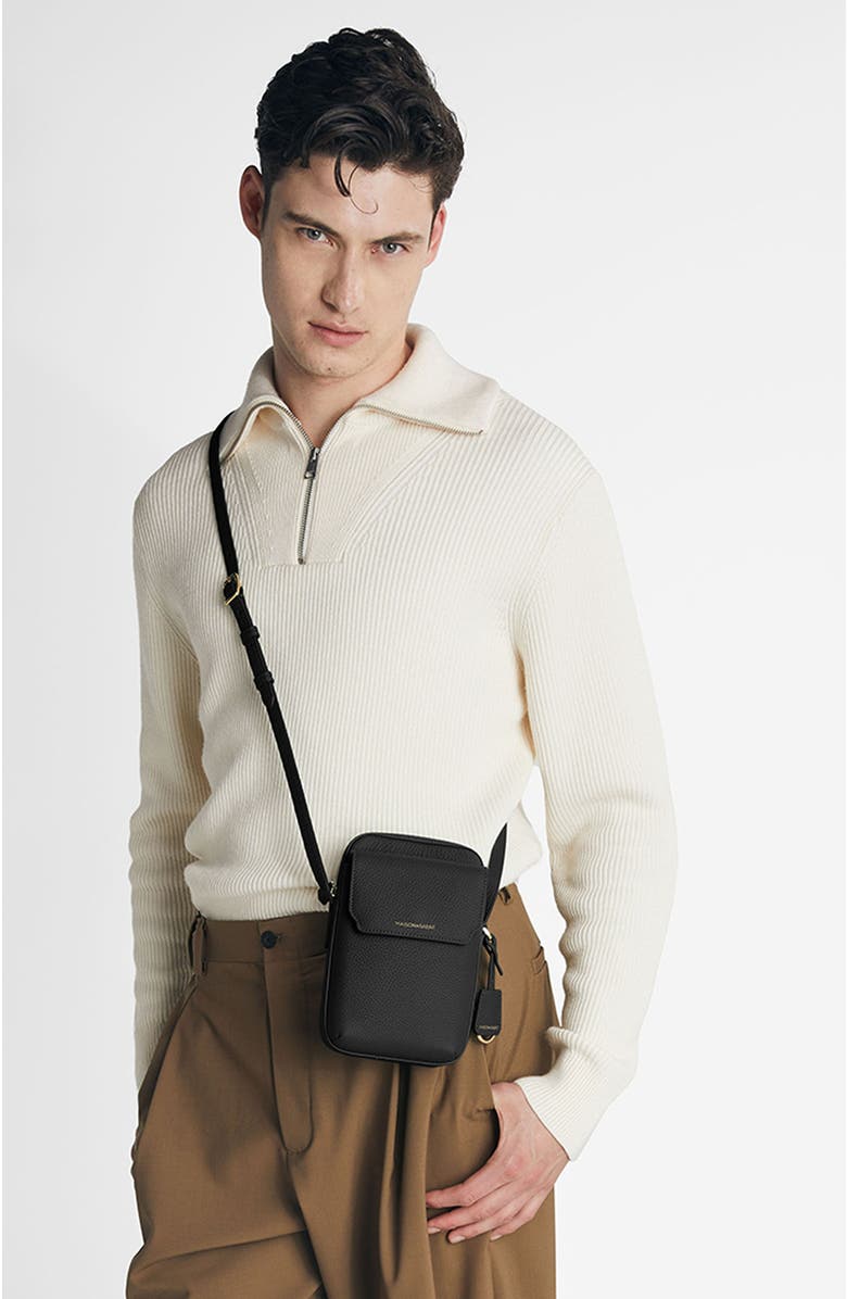 MAISON de SABRÉ Leather Zip Phone Pouch | Nordstrom