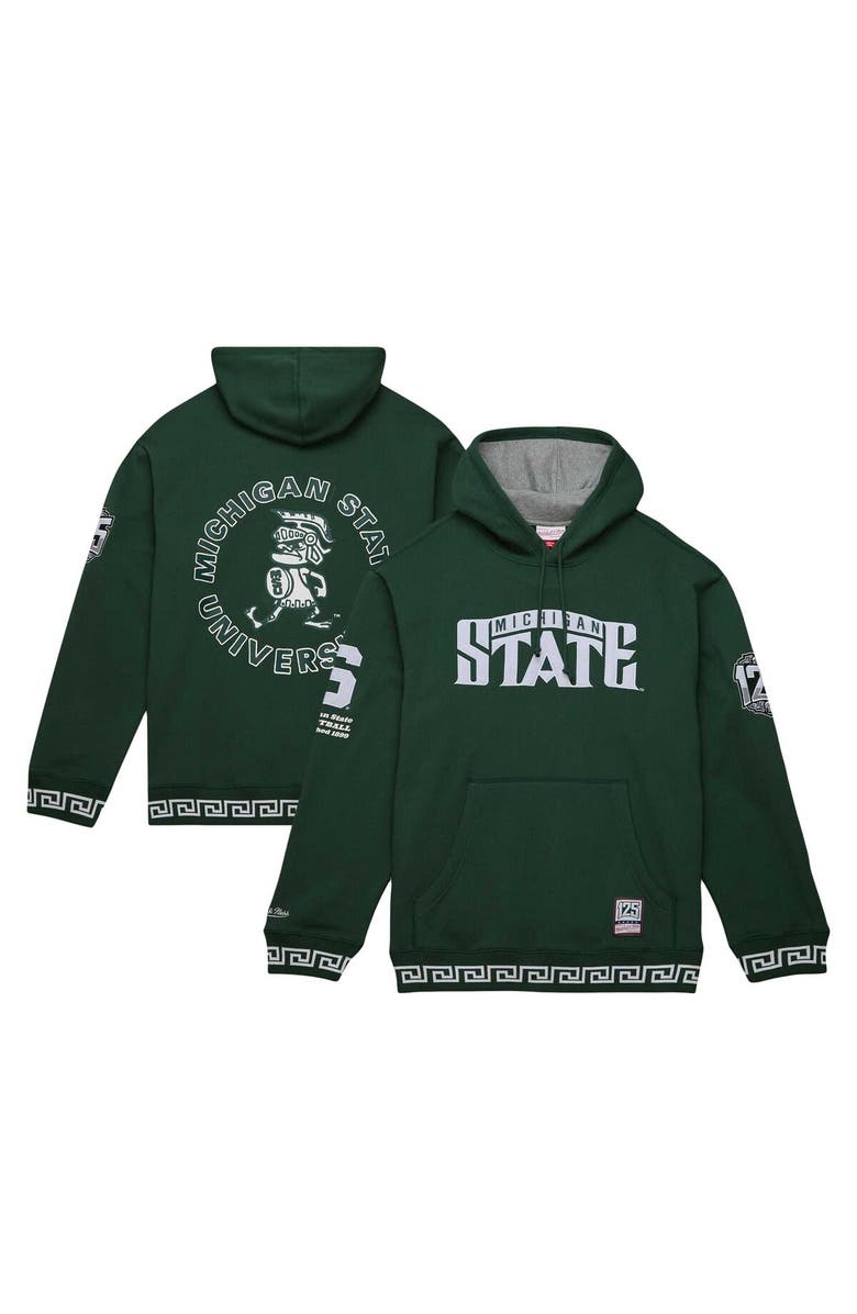 Mitchell & Ness Men's Mitchell & Ness Green Michigan State Spartans ...