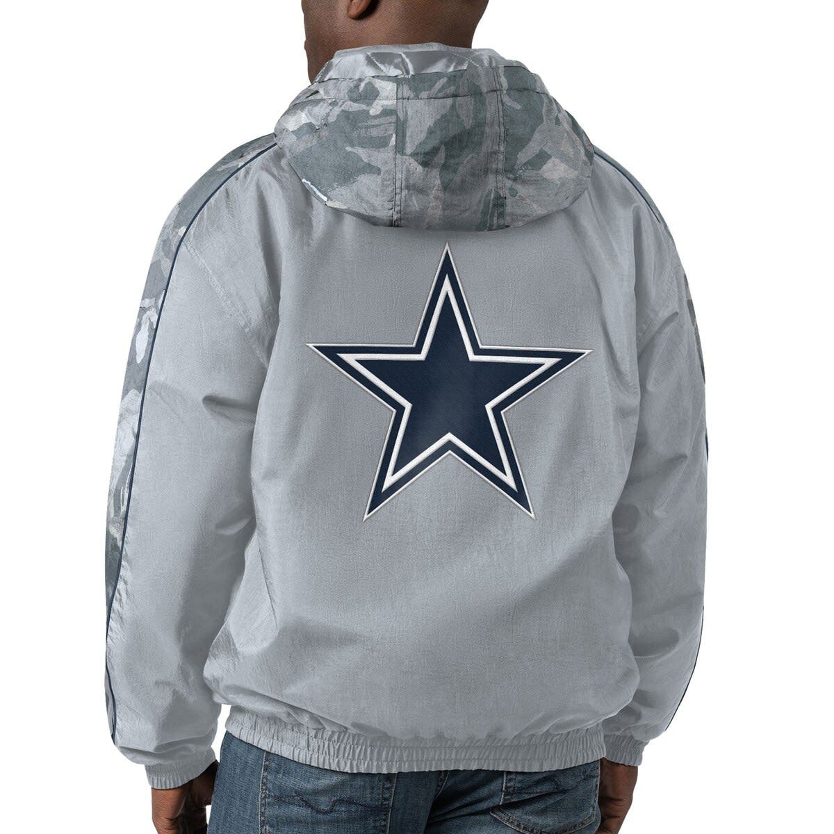 STARTER Men's Starter Silver Dallas Cowboys Throwback Thursday Night ...