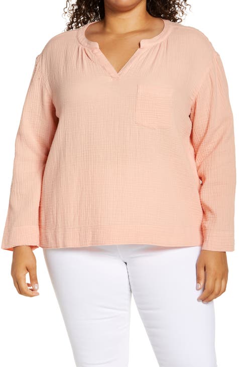 Women's Coral Tops | Nordstrom