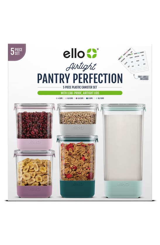 Ello 5-piece Mix Plastic Food Containers In Multi | ModeSens