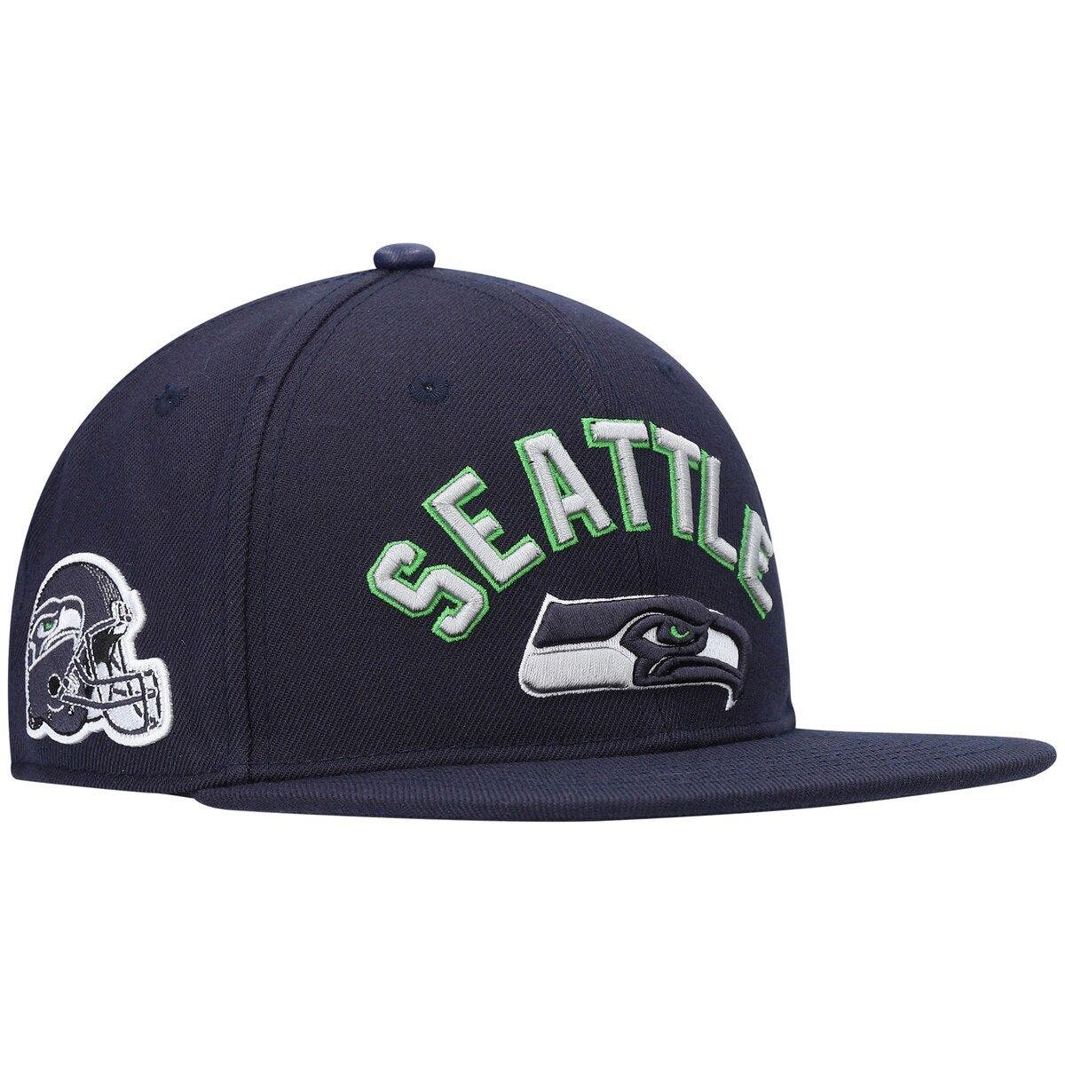 PRO STANDARD Men's Pro Standard College Navy Seattle Seahawks Stacked ...