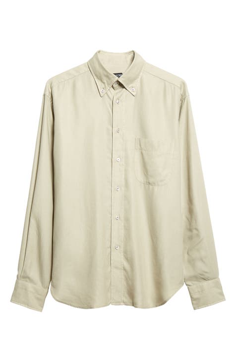 Men's Beige Button Up Shirts | Nordstrom