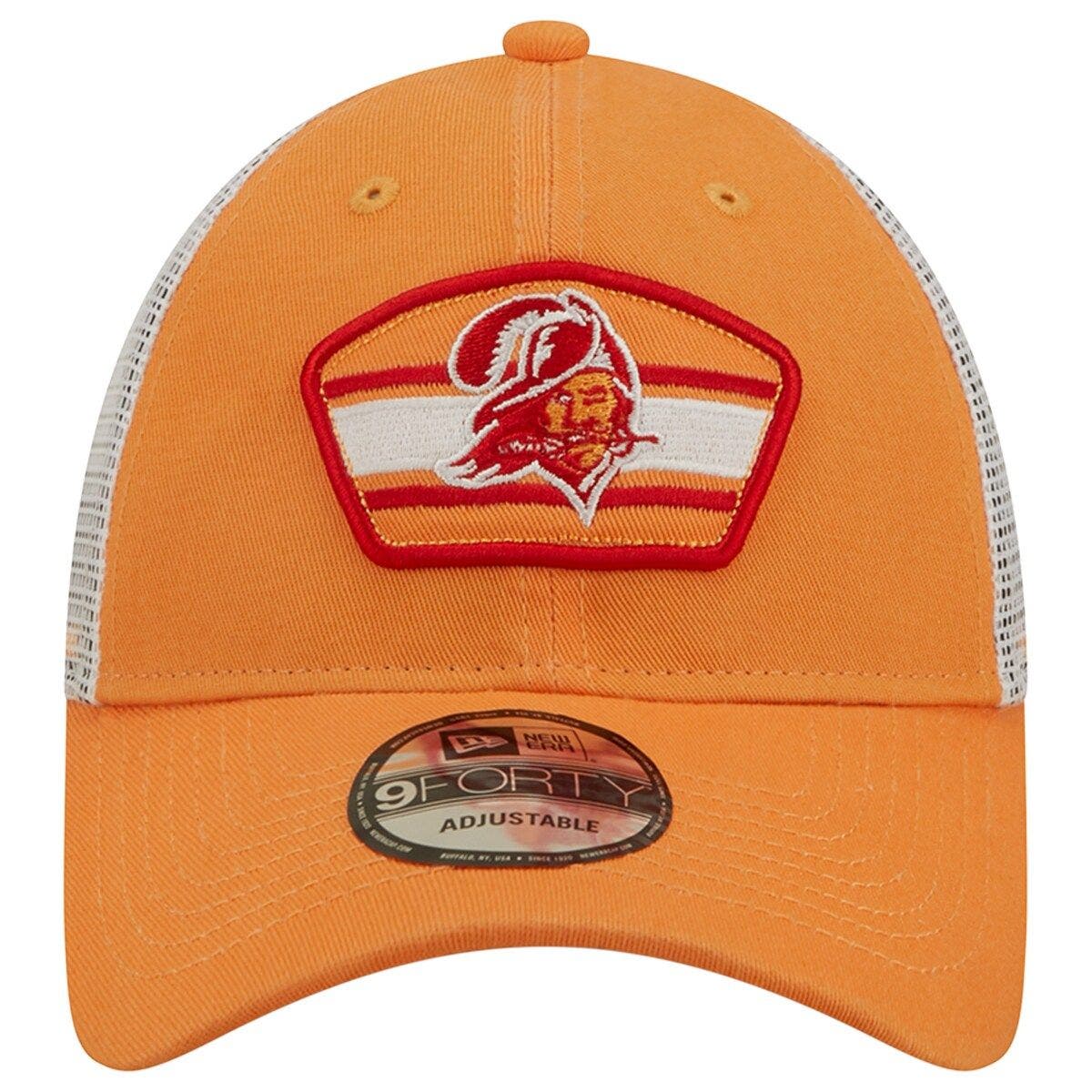 New Era Men's New Era Orange/White Tampa Bay Buccaneers Logo Patch ...