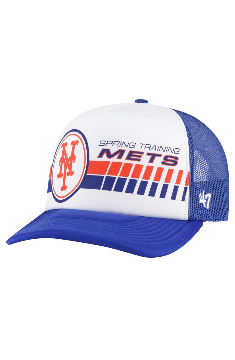 '47 Men's '47 White/Royal New York Mets 2024 Spring Training Foam ...