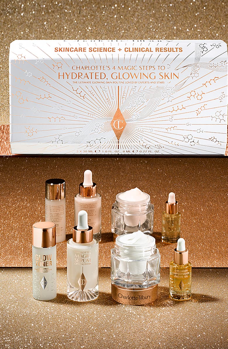 Charlotte Tilbury Charlotte's 4 Magic Steps to Hydrated & Glowing Skin ...