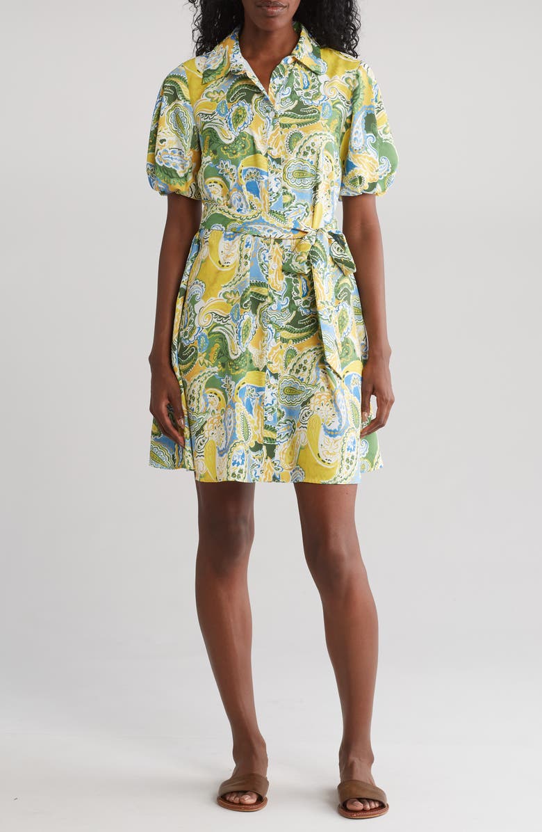 Sam Edelman Puff Sleeve Shirtdress | Nordstromrack
