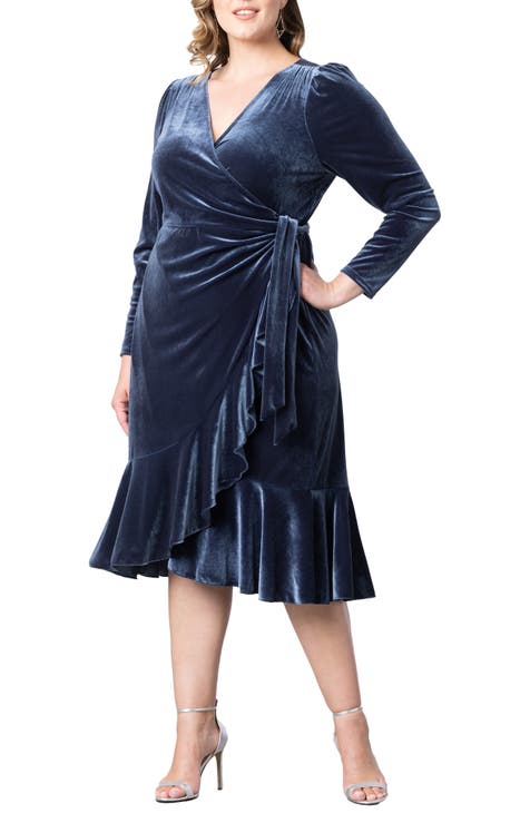 Grey Plus-Size Midi Dresses | Nordstrom