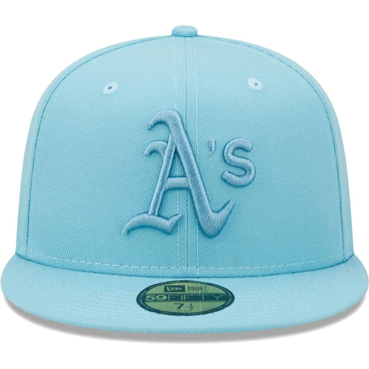 New Era Men's New Era Light Blue Oakland Athletics Color Pack 59FIFTY ...