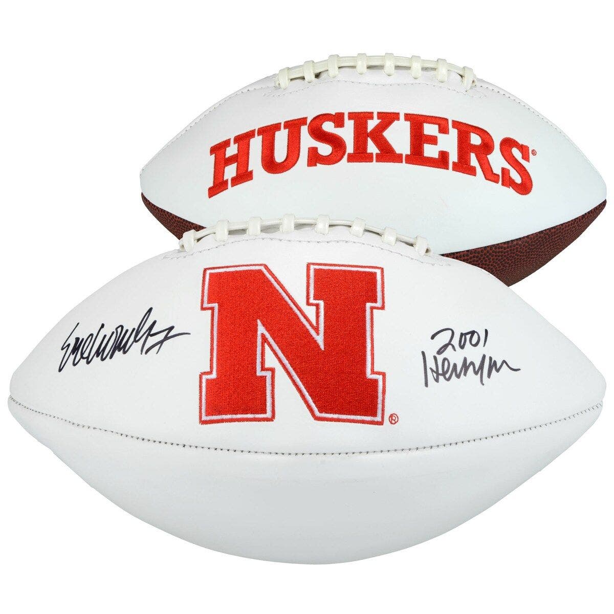 FANATICS AUTHENTIC Eric Crouch Nebraska Huskers Autographed White Panel ...