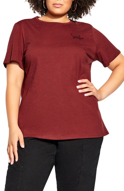 Red Plus-Size Tops for Women | Nordstrom