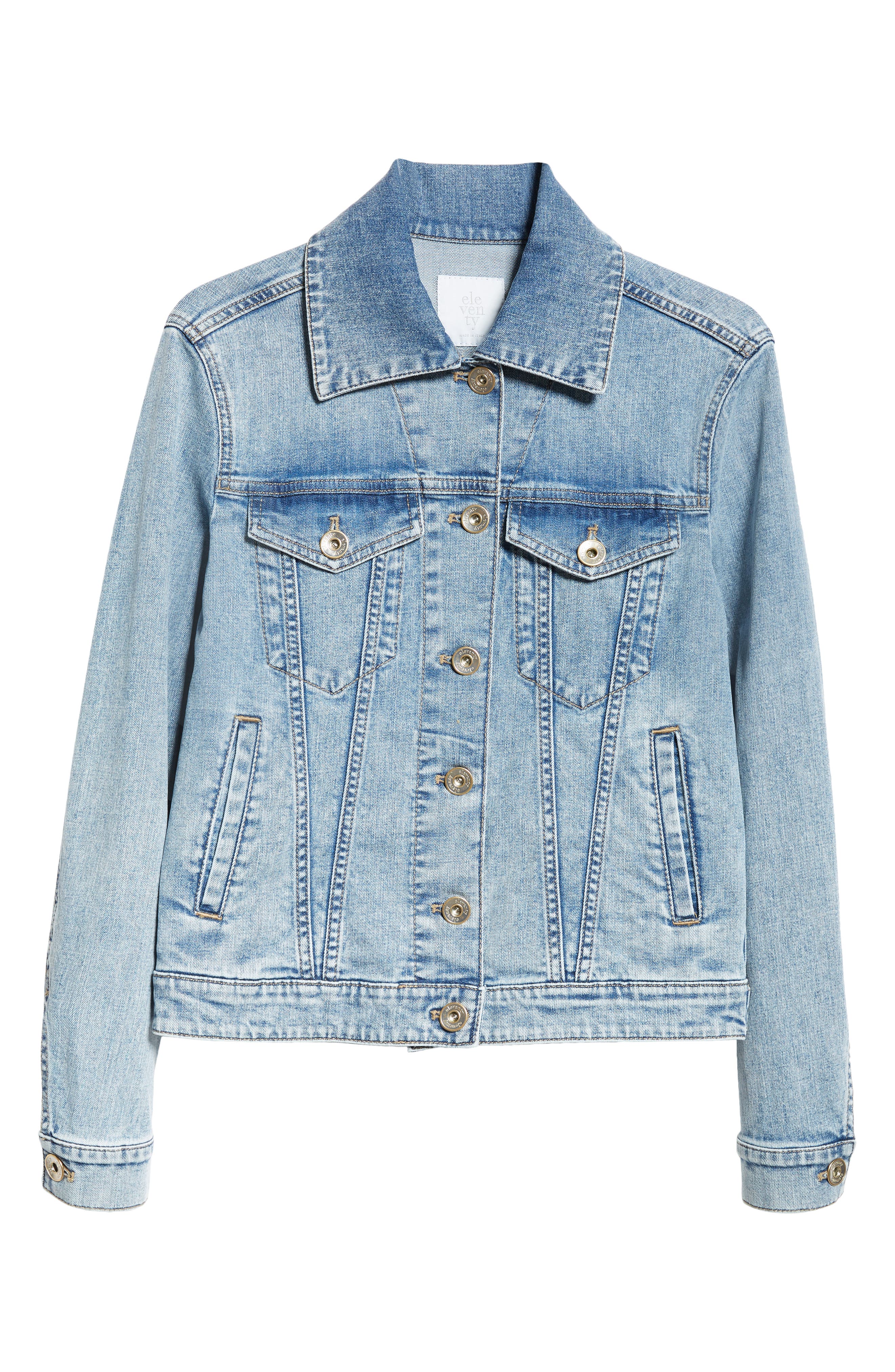 Eleventy Stretch Denim Jacket | Nordstrom