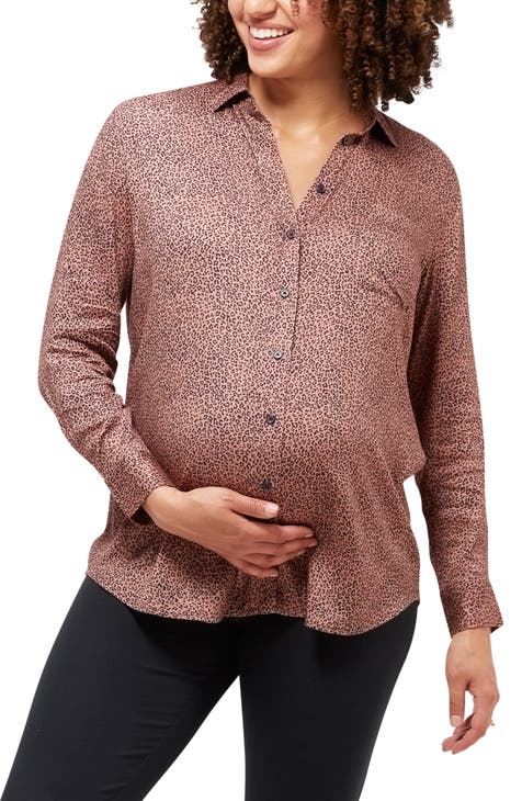 Womens Nom Maternity Button Up Tops Nordstrom