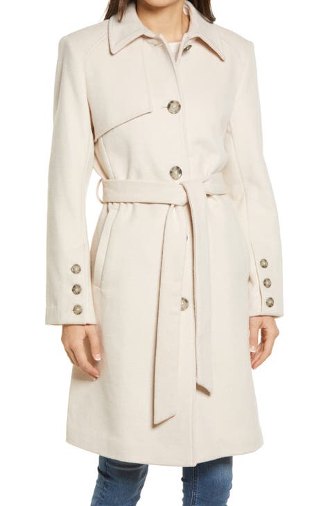 Women's Beige Wool & Wool-Blend Coats | Nordstrom